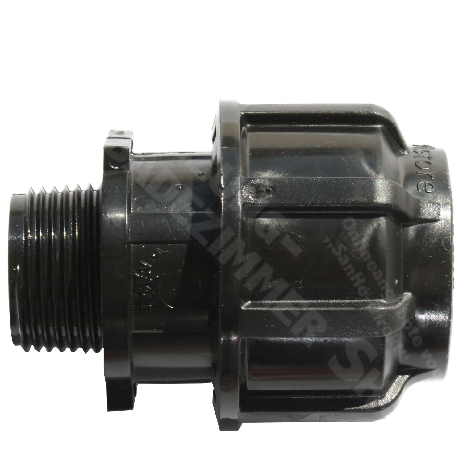 PE Rohr PP Verschraubung Fitting Klemmverbinder Wasserleitung Trinkwasser Muffe | eBay