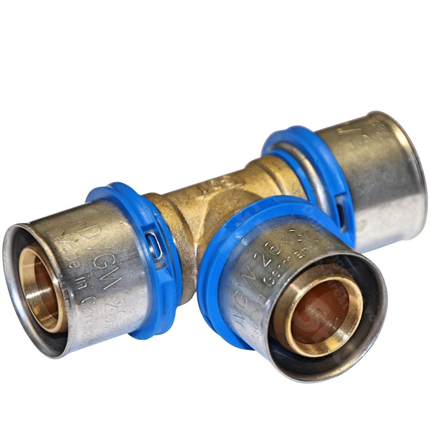 Easypress pressfitting T-piece transition DVGW Composite Pipe TH ...