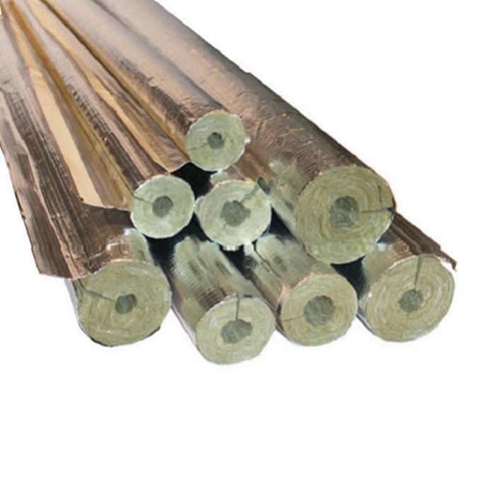 Rockwool RS 800 Rohrschale Isolierung Steinwolle alukaschiert f ...